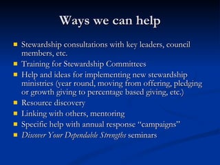 Stewardship Overview | PPT | Christianity | Religion & Spirituality