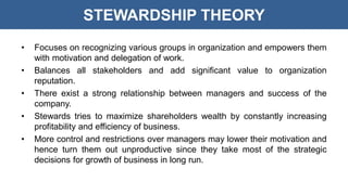 Stewardship theory | PPTX