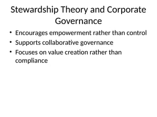 Stewardship_Theory_Detailed_Slides. detailed slides on stewardship ...