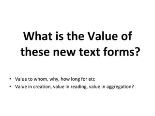 Annotation and the marginalia of everyday life | PPT