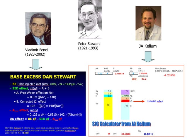 Stewart approach in acid base balance | PPTX | Brain and Nervous System ...