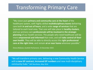 Stewart Mercer: Evaluation of primary care integration and ...