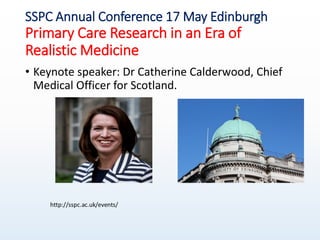 Stewart Mercer: Evaluation of primary care integration and ...