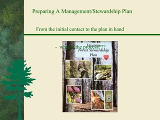 DOF Stewardship Plans | PPT