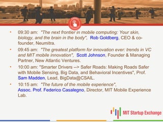 Showcase of MIT Startup Exchange | PPT