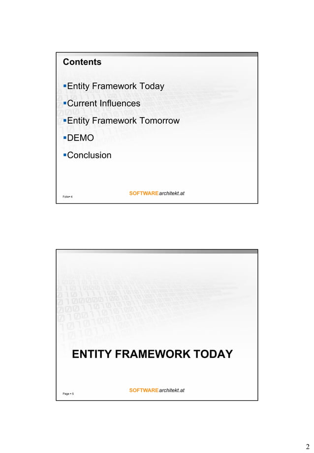 EF Core 1: News features and changes | PDF