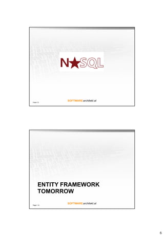 EF Core 1: News features and changes | PDF