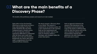 Discovery Phase [What is it and why is it important?] | PDF