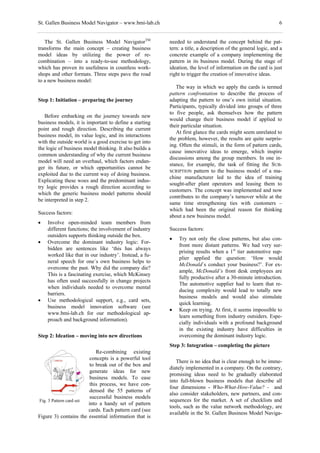 The St Gallen Business Model Navigator | PDF