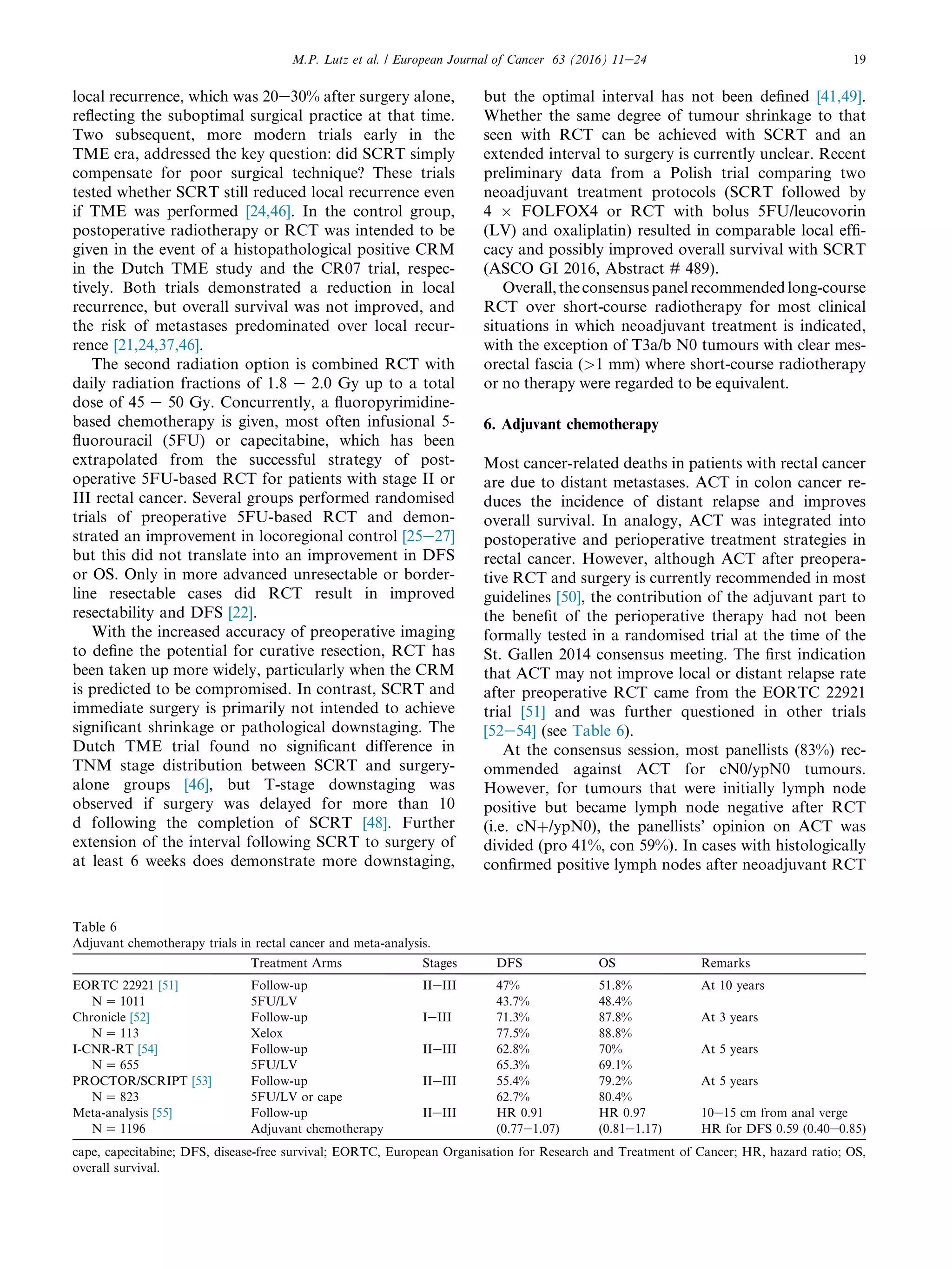 St gallen primary treatment of rectal ca | PDF