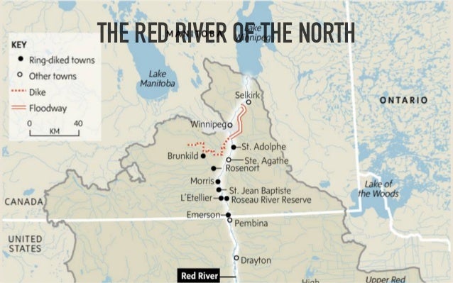 Historic accounts of extreme floods on the Red River of the North