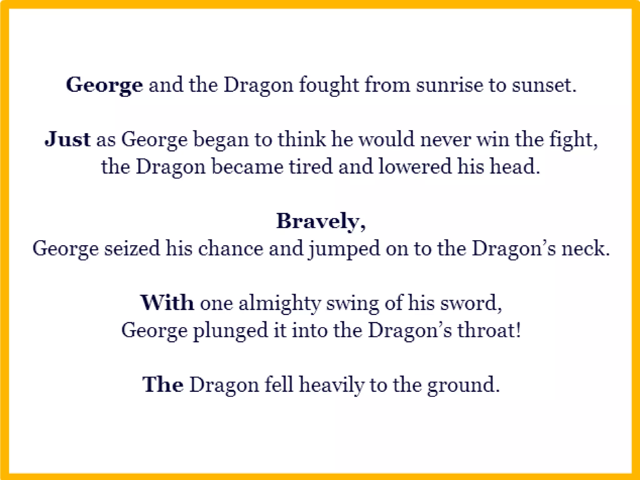 St George and the Dragon En | PPTX