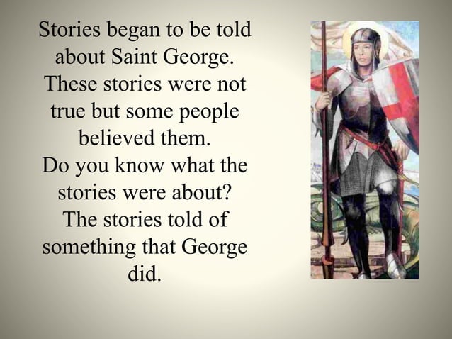 Story of Saint George | PPT