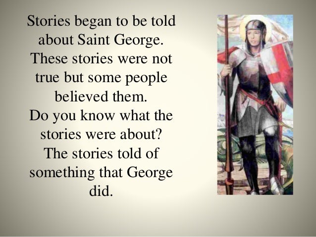 Story of Saint George