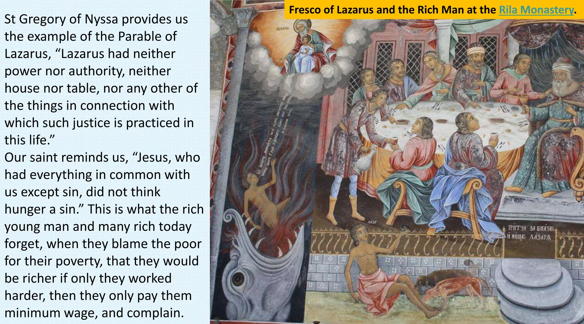 St Gregory Of Nyssa, on the Beatitudes, and the Commandment, DO NOT ...