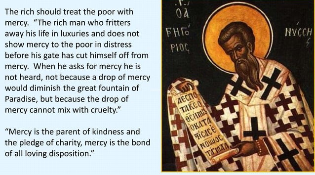 St Gregory Of Nyssa, on the Beatitudes, and the Commandment, DO NOT ...