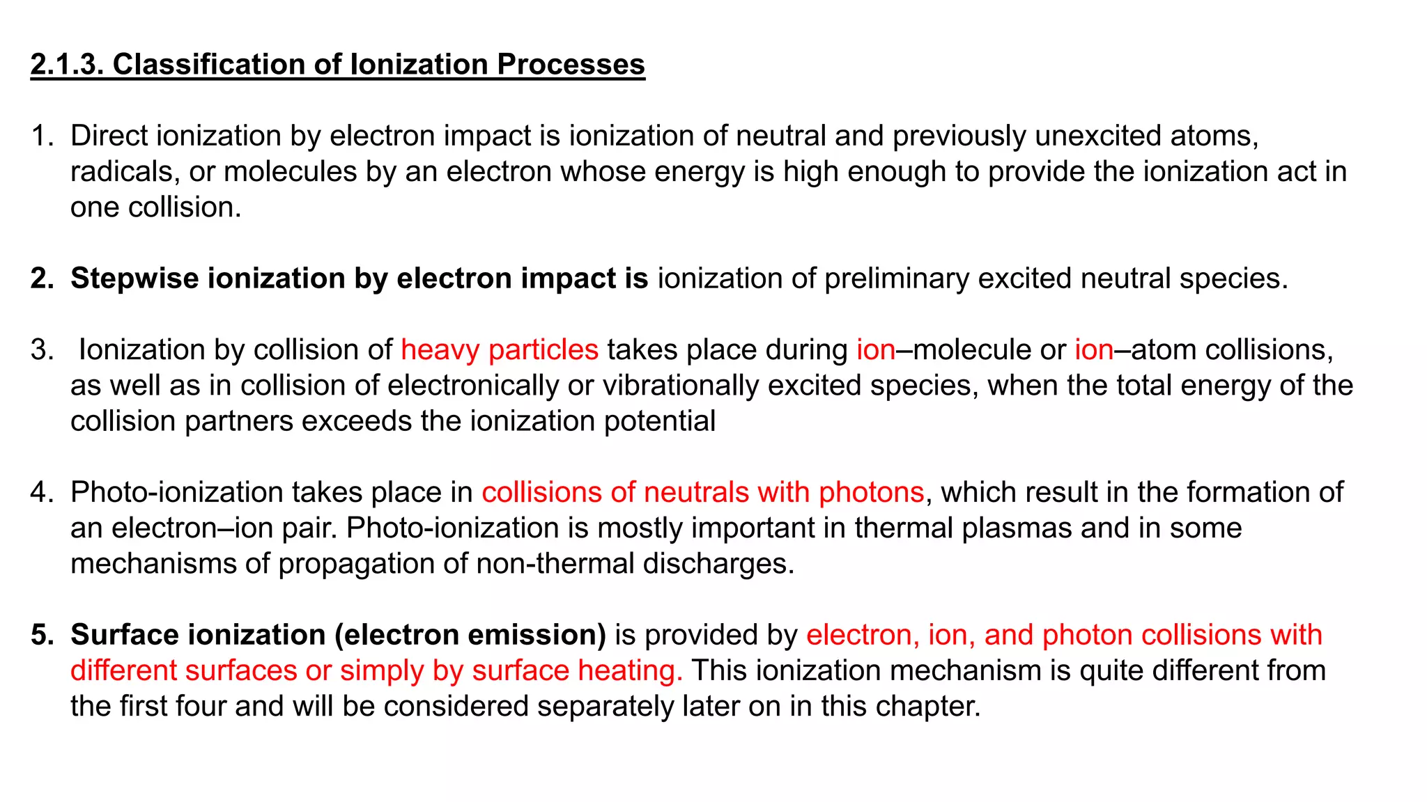 Plasma Chemistry CH2_part2 | PPTX