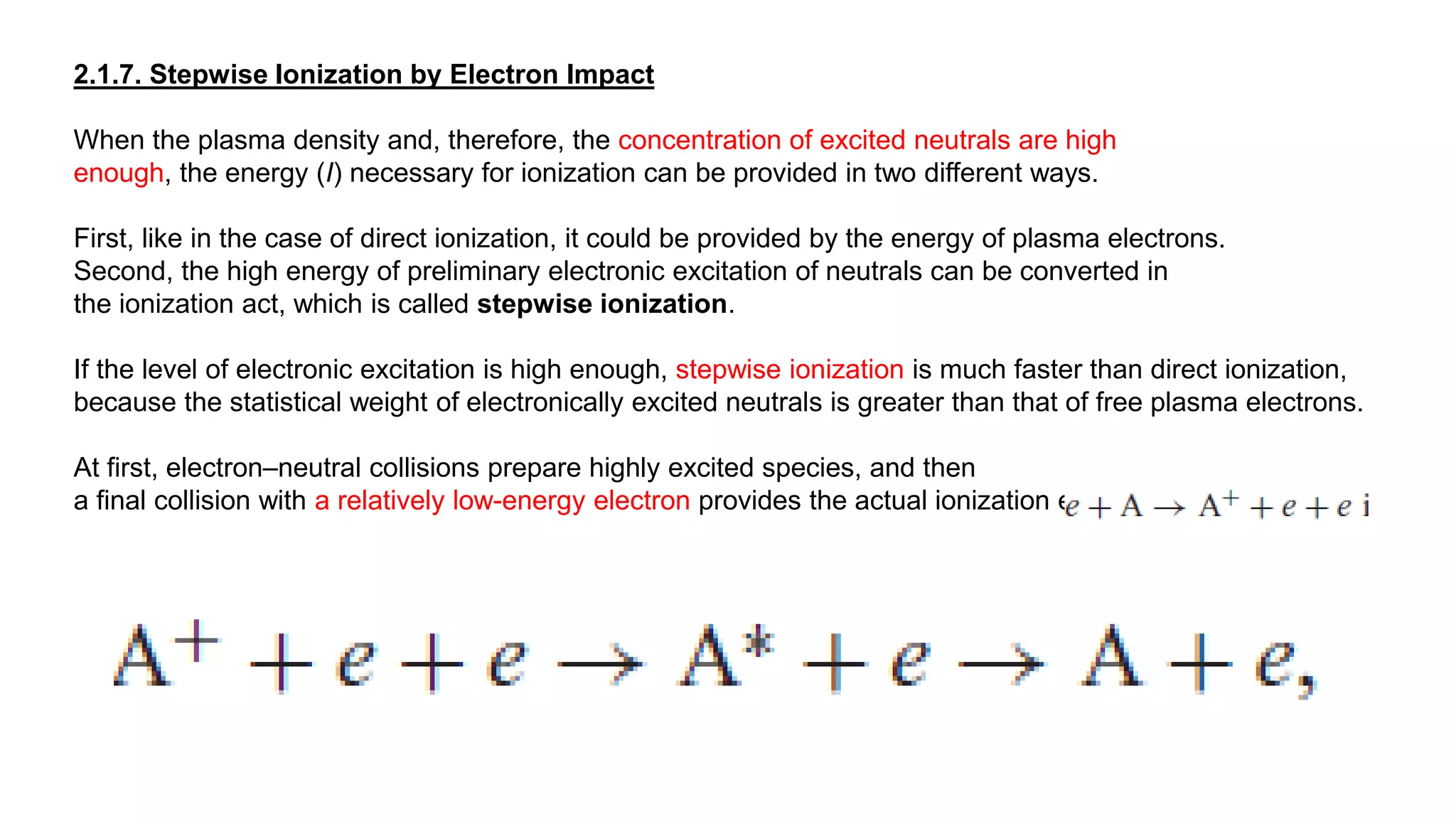 Plasma Chemistry CH2_part2 | PPTX