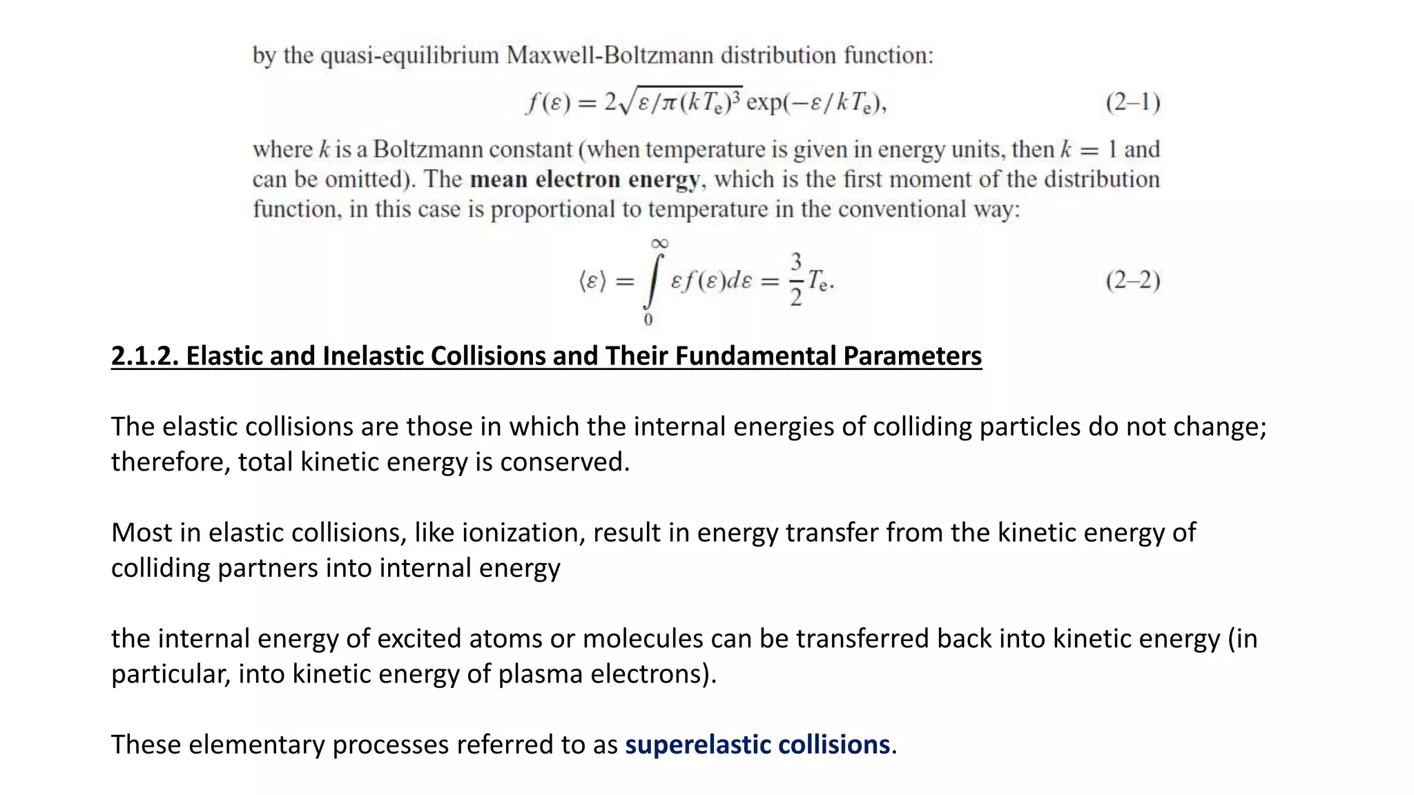 Plasma Chemistry CH2_part2 | PPT