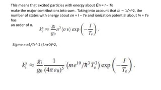 Plasma Chemistry CH2_part2 | PPTX