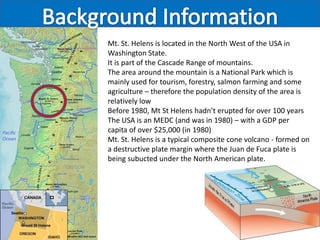 Mt St Helens case study | PPTX