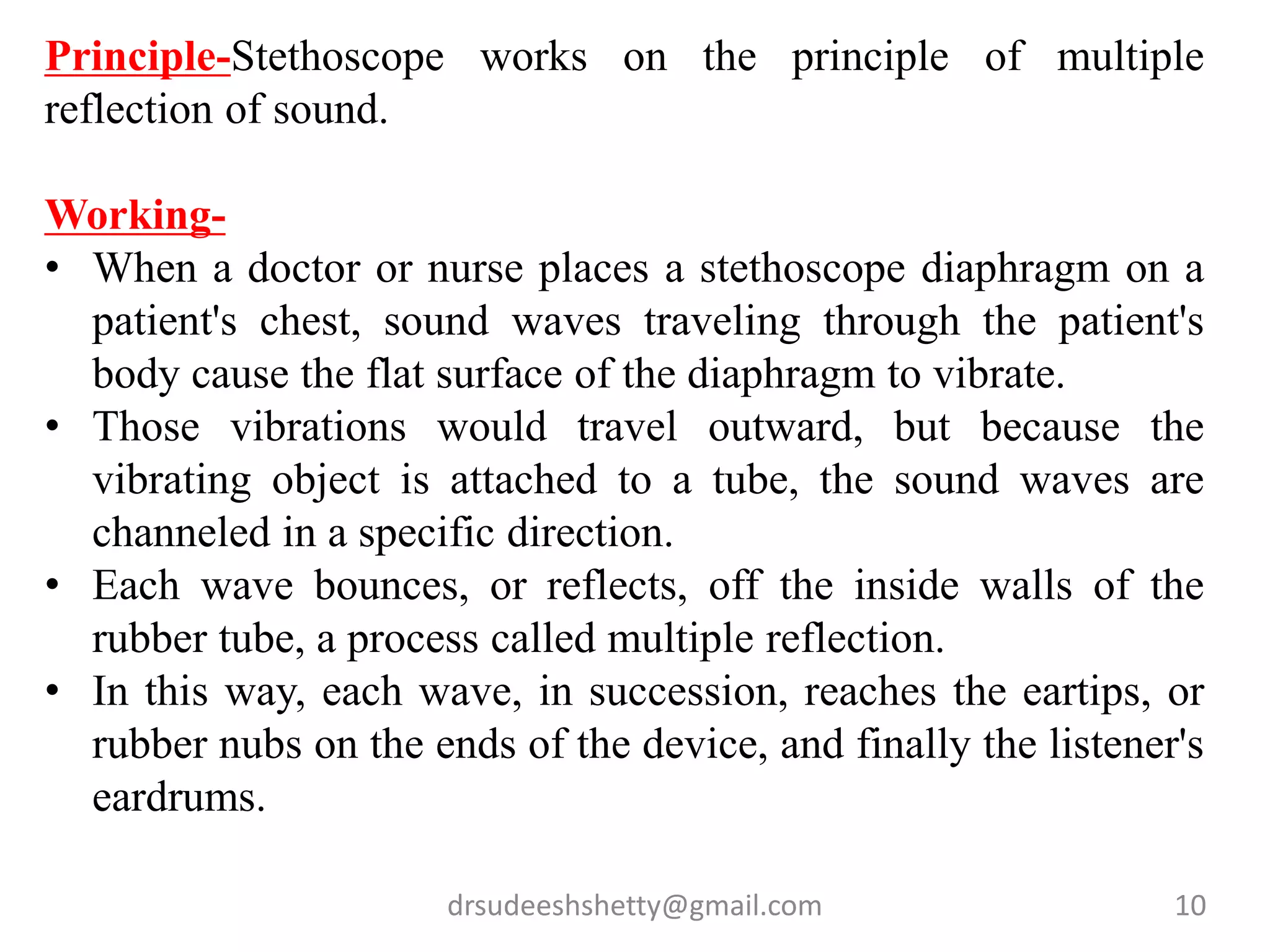 Stethoscope and BP apparatus (Sphygmomanometer) | PDF