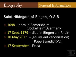 St Hildegard Von Bingen.pptx