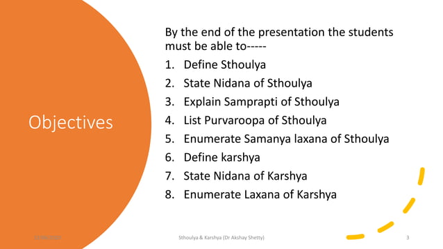 Sthoulya & Karshya | PPTX