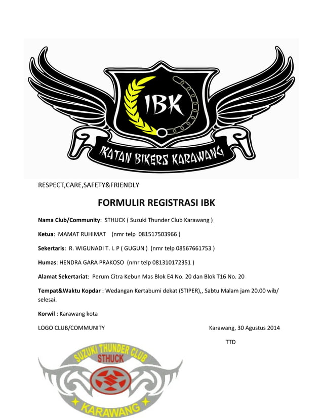 prSthuck registrasi ibk | PDF