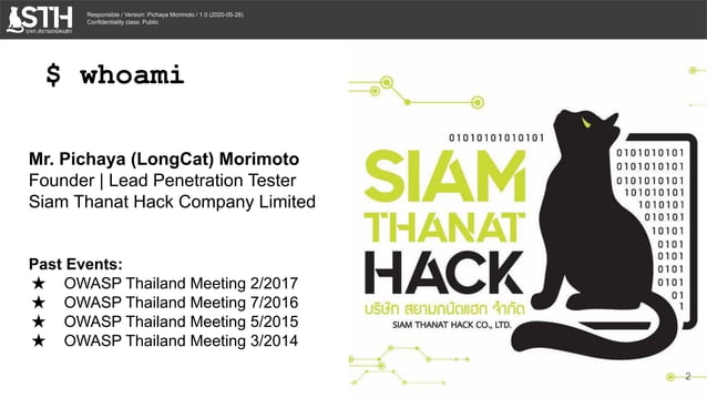 Web Hacking with Object Deserialization | PPT