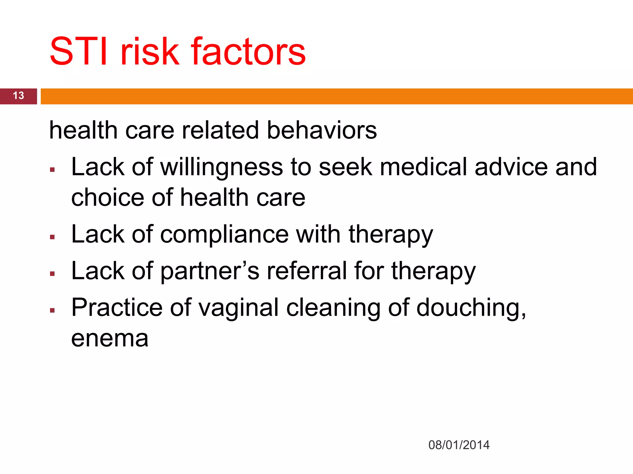 Sexually Transmitted Diseases | PPTX