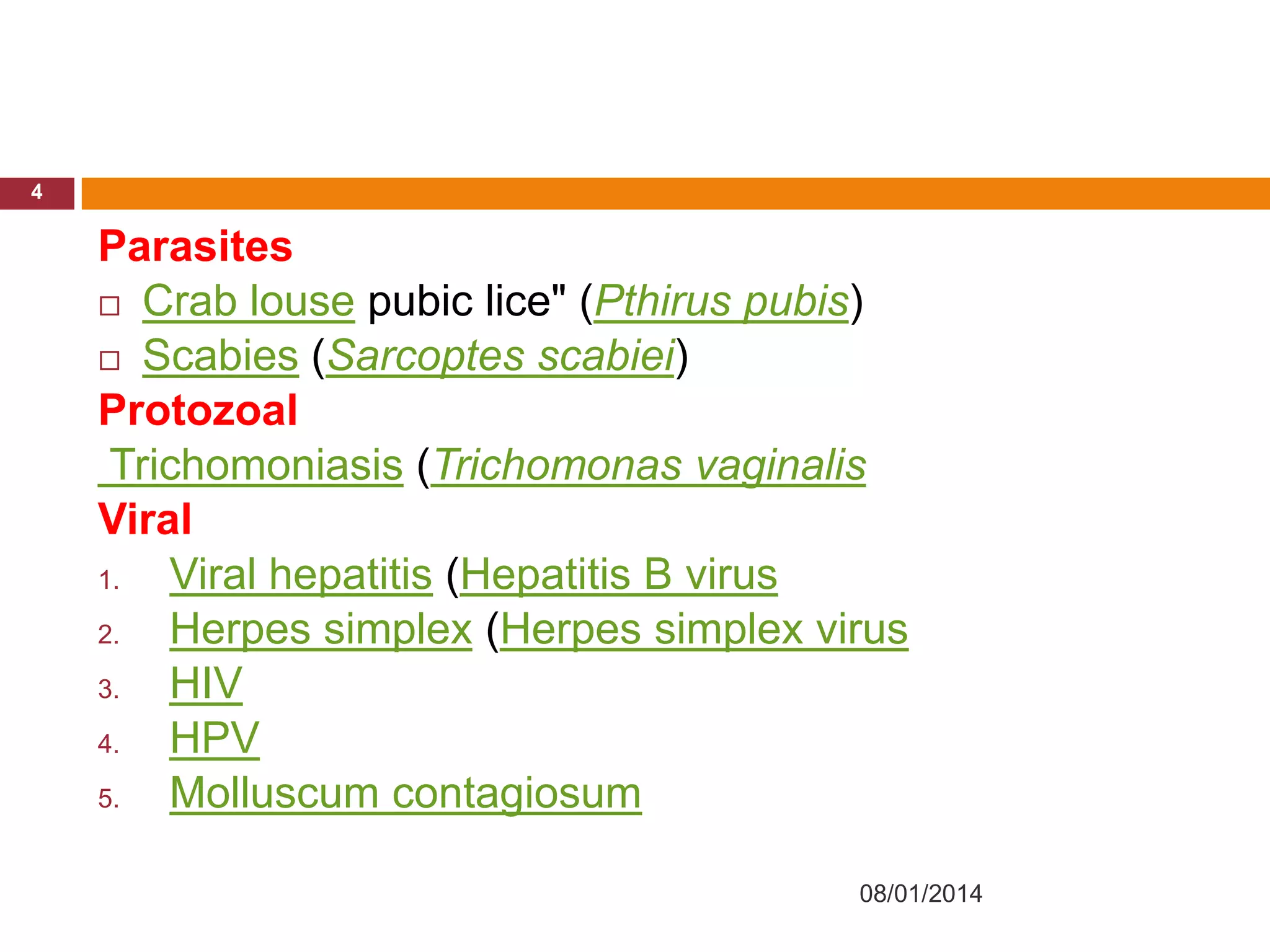 Sexually Transmitted Diseases | PPTX