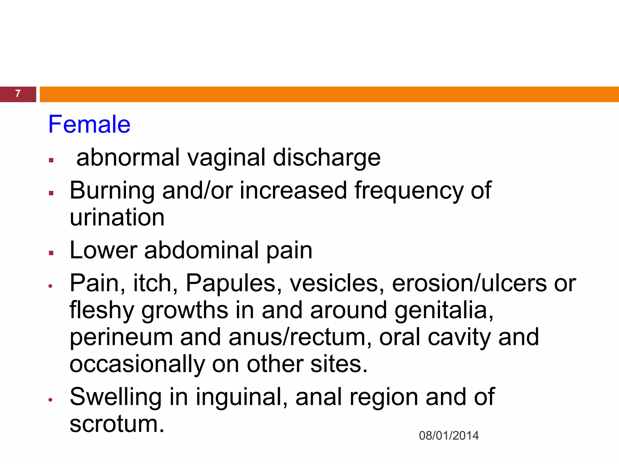 Sexually Transmitted Diseases | PPTX