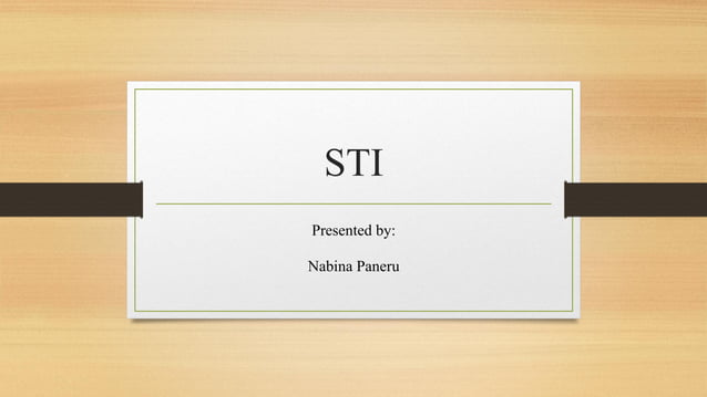 STI | PPT