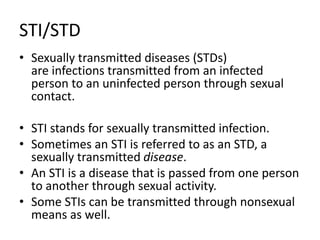 STI fight against germs tolive in this worls | PPT