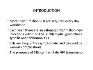 Sexually transmitted diseases = lecture and presentation | PPTX