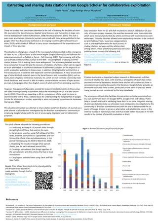 Extracting and sharing data citations from Google Scholar for collaborative exploitation | PDF