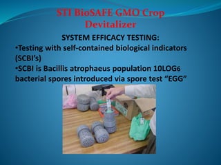 STI BioSAFE Crop Devitalizer | PPT
