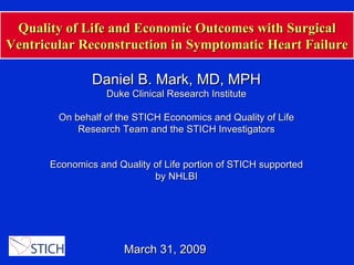 Stich Qol Mark | PPT