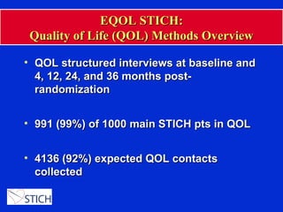 Stich Qol Mark | PPT