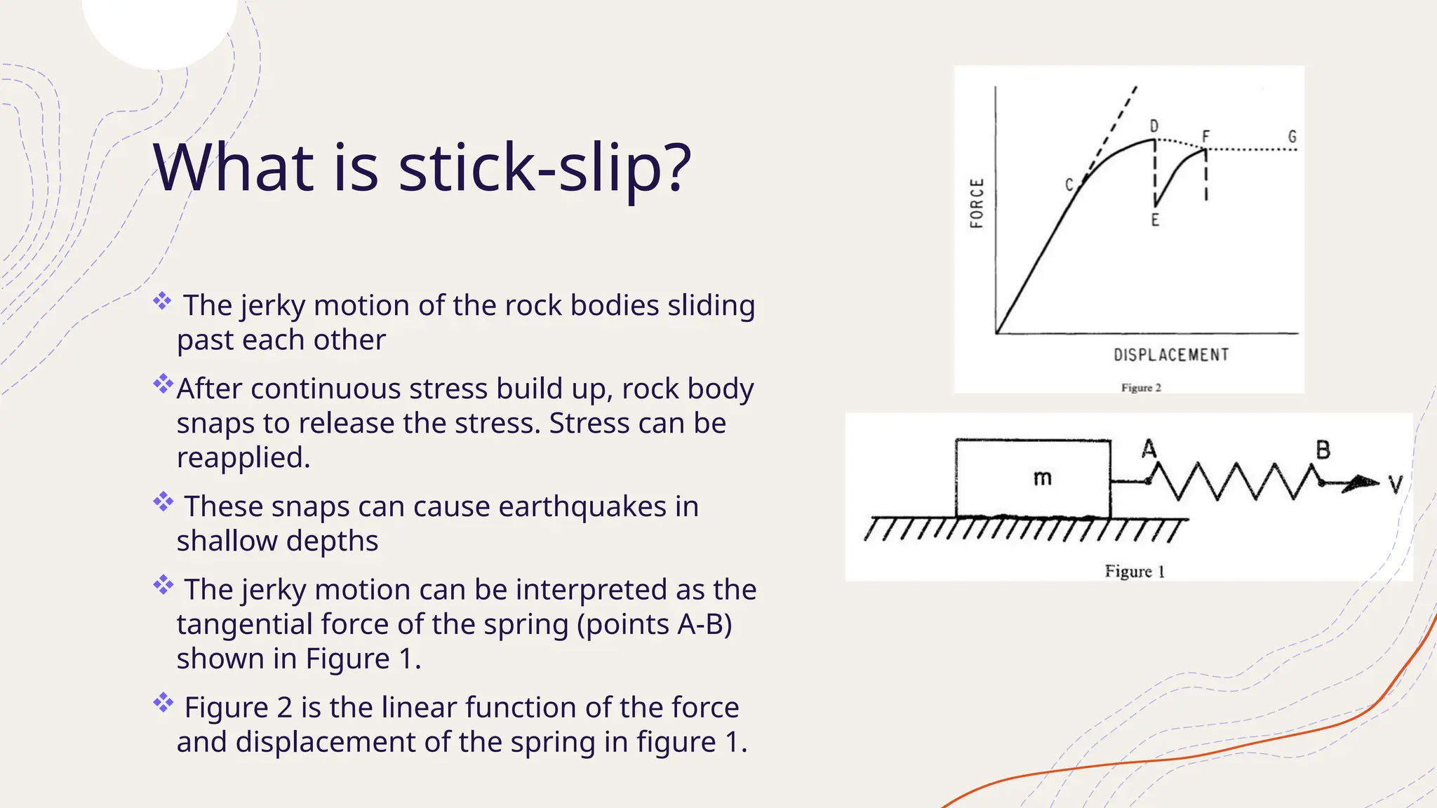 Stick-Slip as a Mechanism for Earthquakes and Friction.pptx