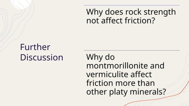 Stick-Slip as a Mechanism for Earthquakes and Friction.pptx | Geology ...