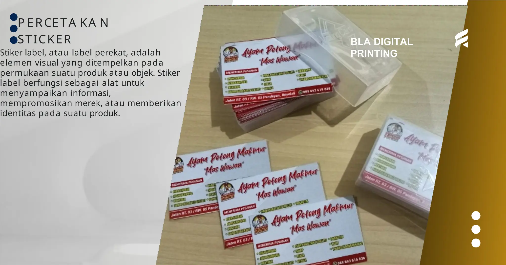 Berkualitas,Call wa 0895-7111-00400 Percetakan Sticker Logo | PPT