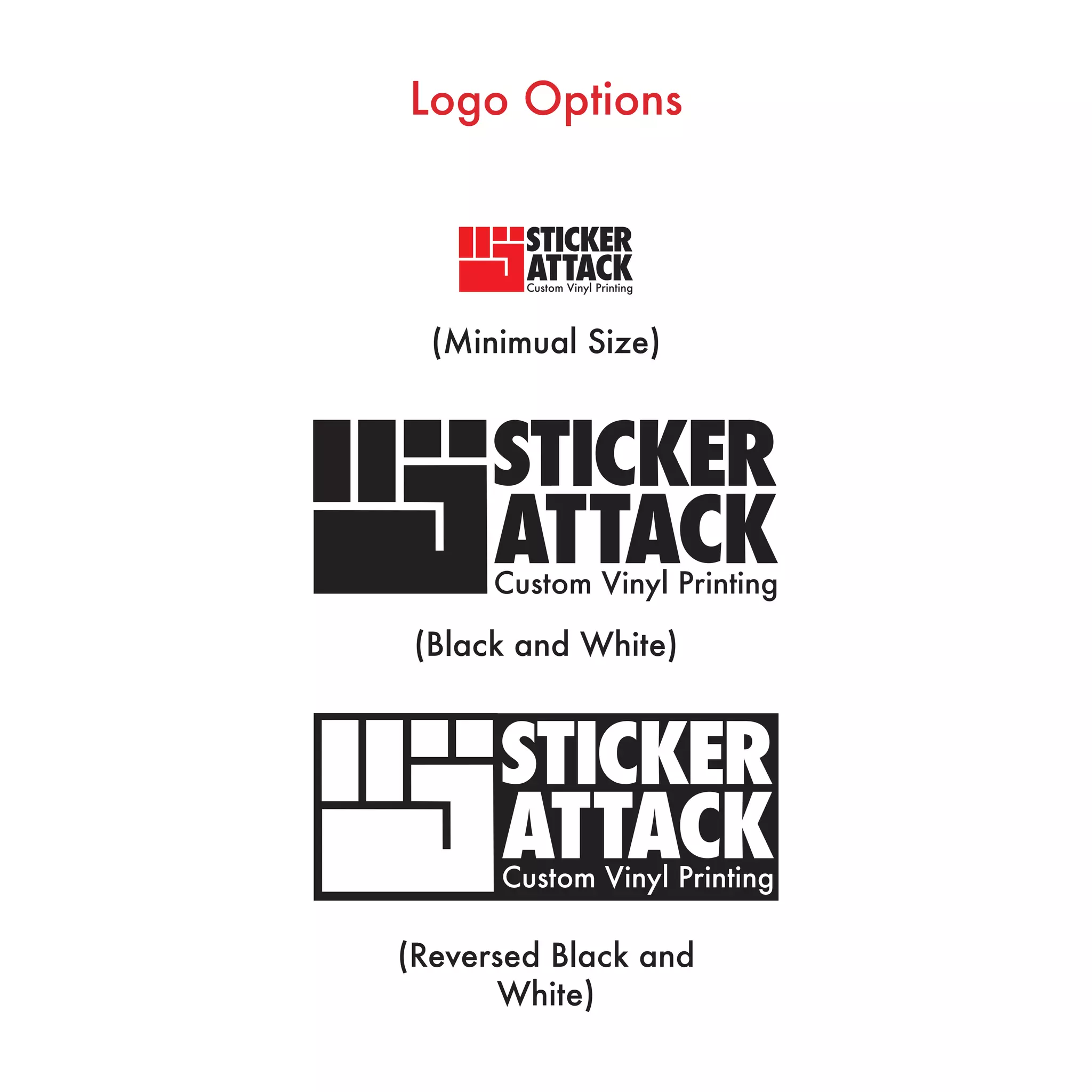 Sticker Attack Brand Guide | PDF