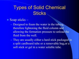 Stick foam gas well | PDF