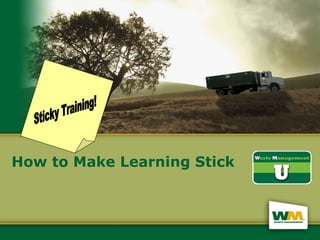 Stickiness Of Training V4 3 (2) | PPT | Education