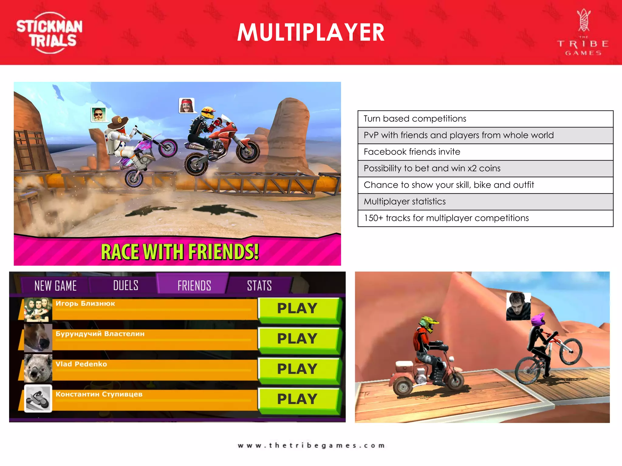 STICKMAN TRIALS F2P BIKE RACING WITH REALISTIC PHYSICS | PPT