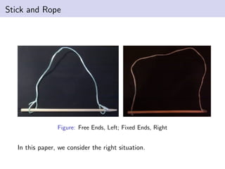 On the Stick and Rope Problem - Draft 1 | PDF