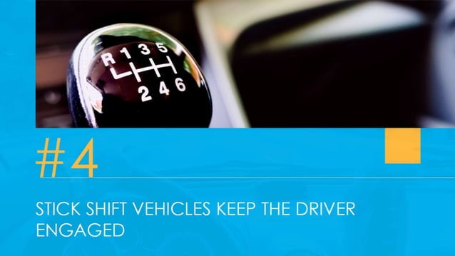 Stick Shift Vehicles Are Making A Comeback - Here's Why! | PPT
