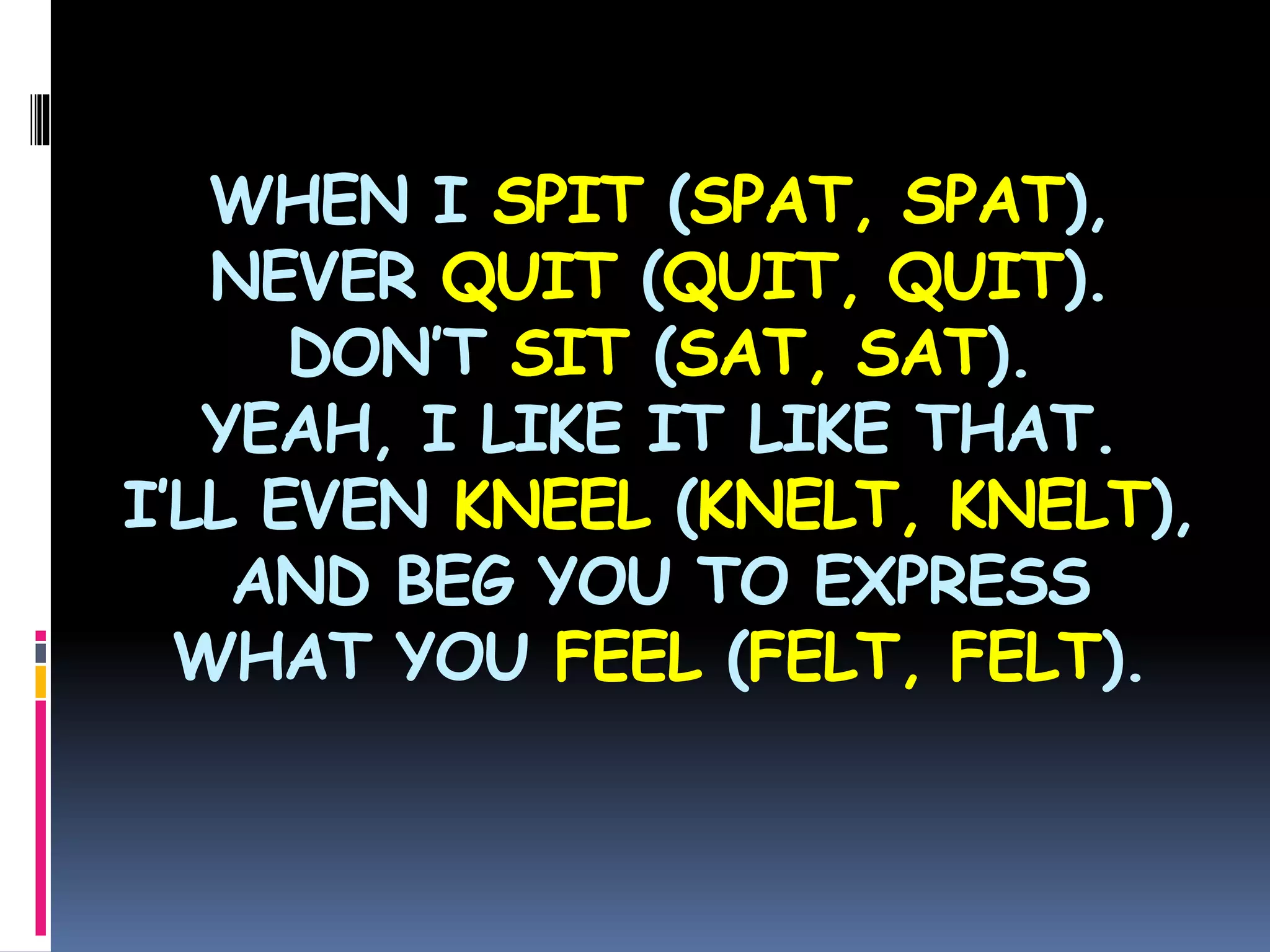 Stick stuck stuck | PPTX